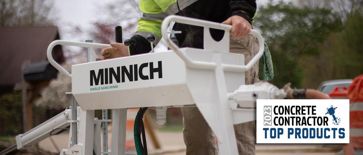 Minnich A-1CL Single Gang Minni Dowel Drill Honored as a 2023 Concrete Contractor Top Products ...